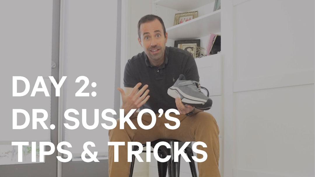 Day 2: Walking with Your Cadense Shoes - Tips & Tricks by Dr. Susko