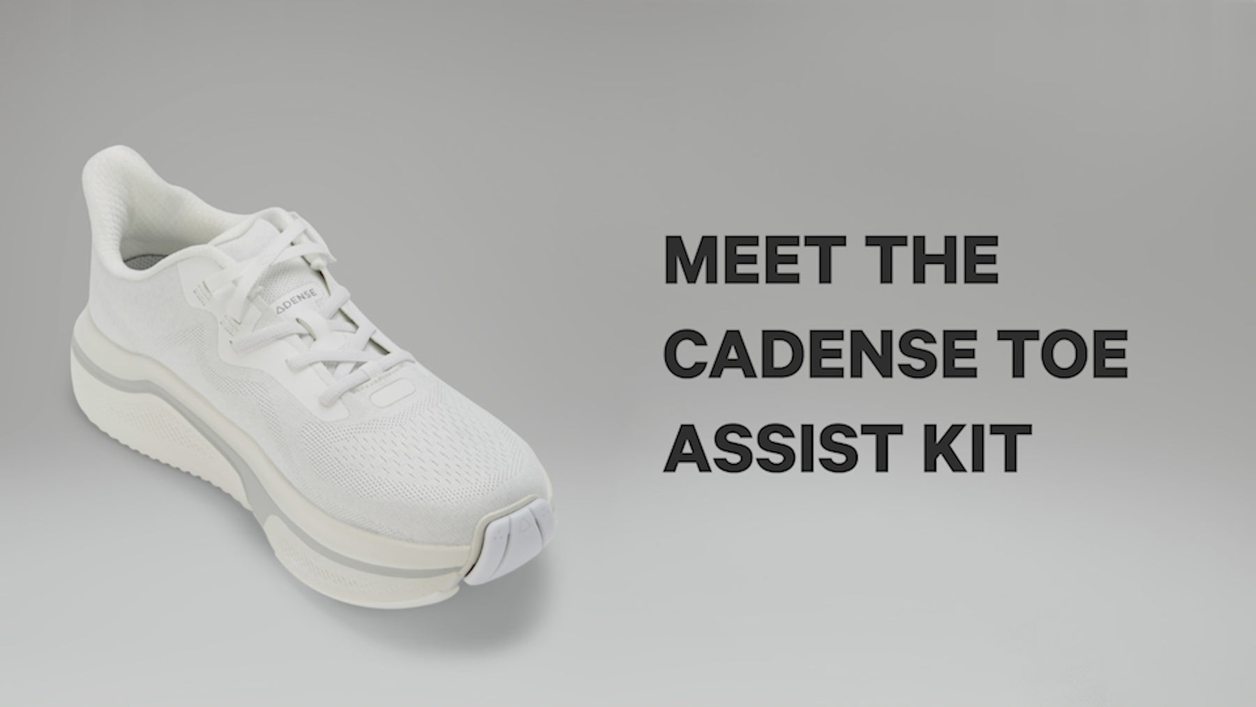 Toe Assist Kit for Cadense Shoes – Extra Glide for Severe Foot Drop